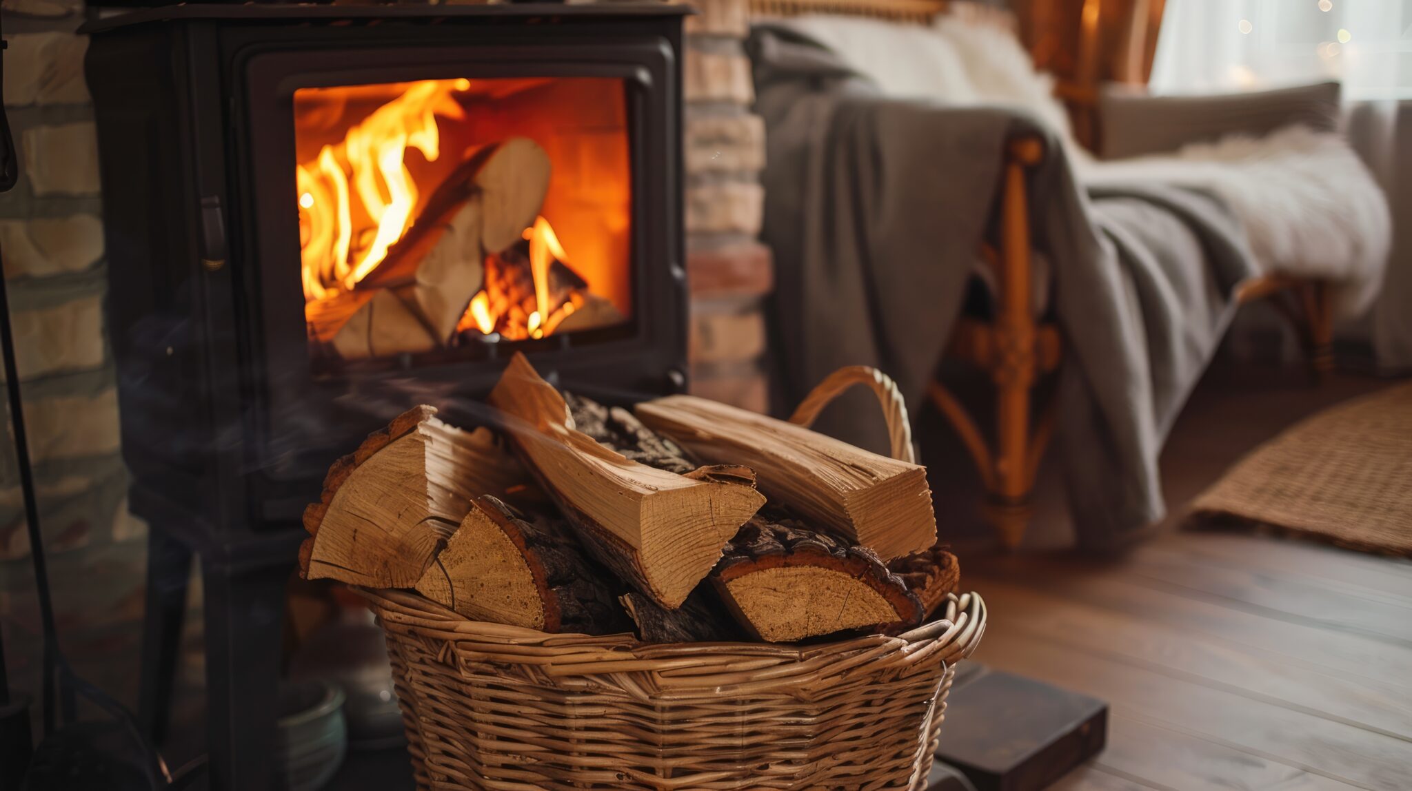 The perfect place for your firewood supply – practical tips and stylish ...